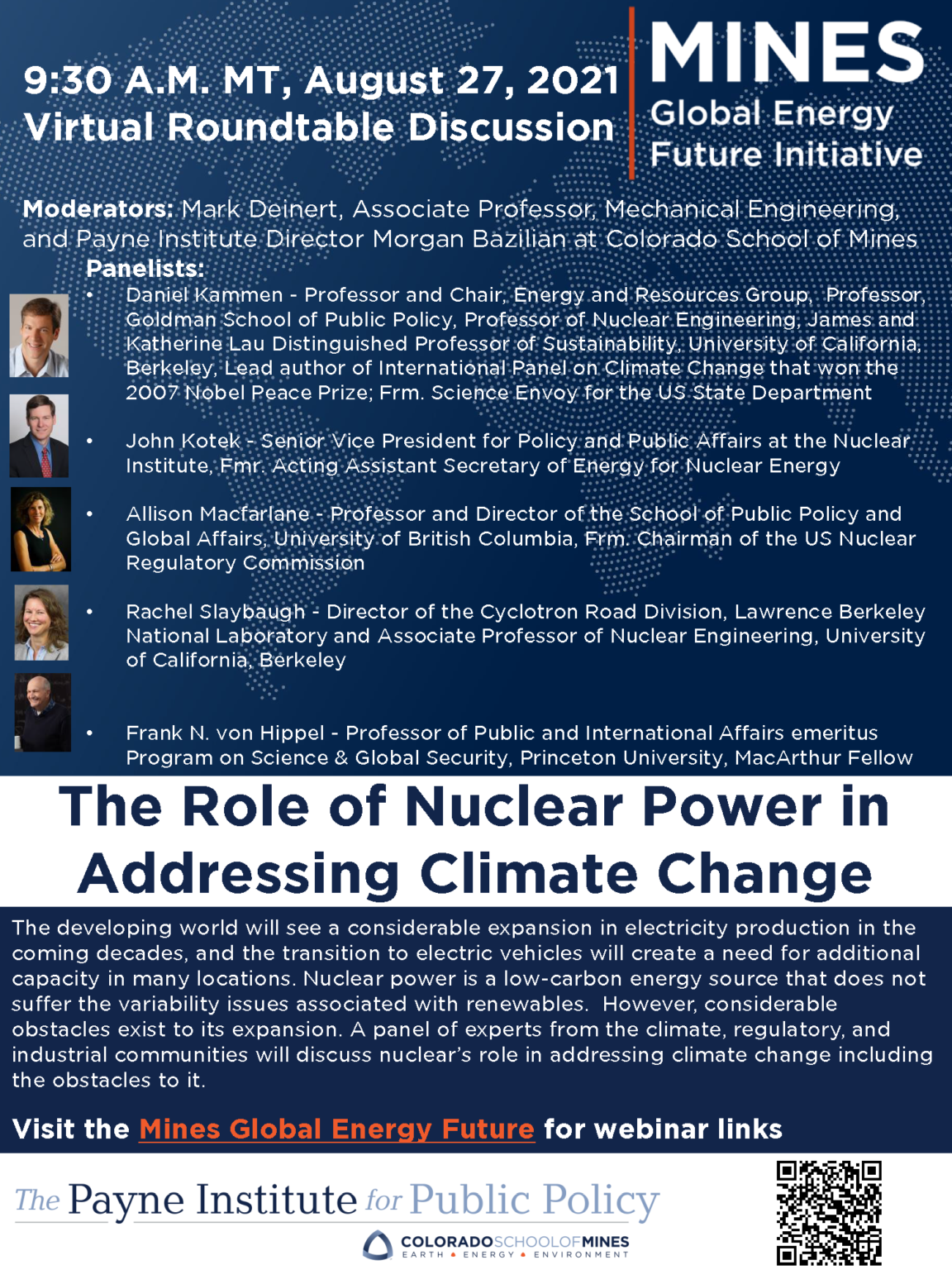 The Role of Nuclear Power in Addressing Climate Change - Posner Center
