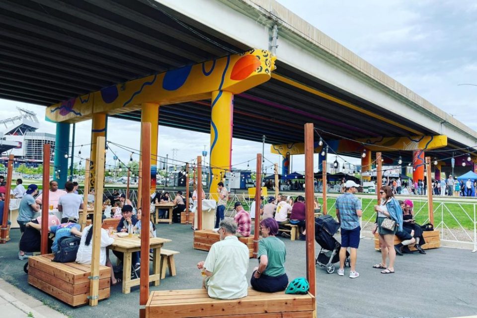 West Denver Rising Viaduct Night Market - Posner Center