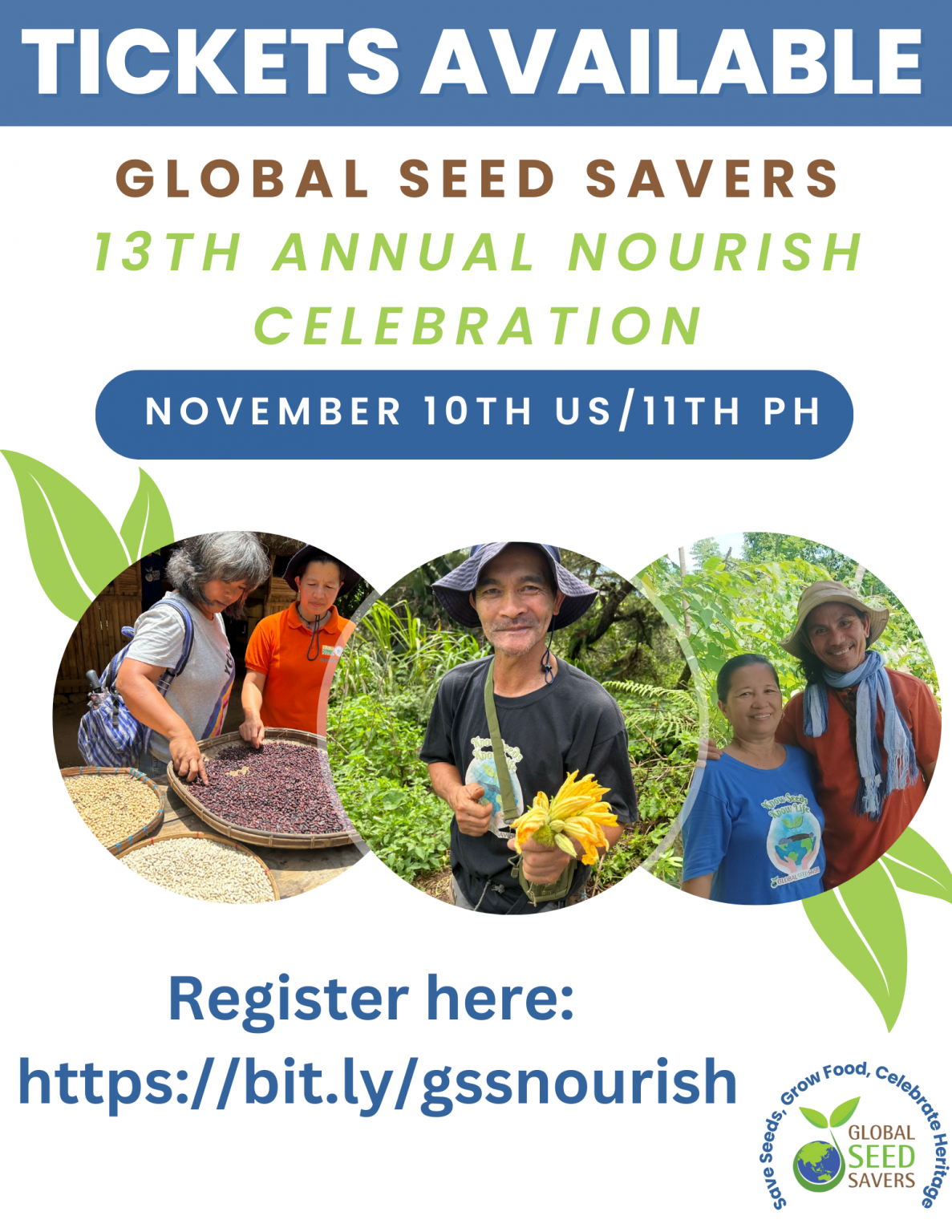 Global Seed Savers' 13th Annual Nourish Celebration - Posner Center